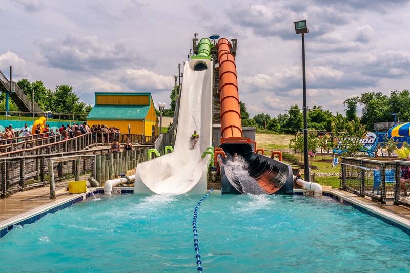 Six Flags America Wave Pool