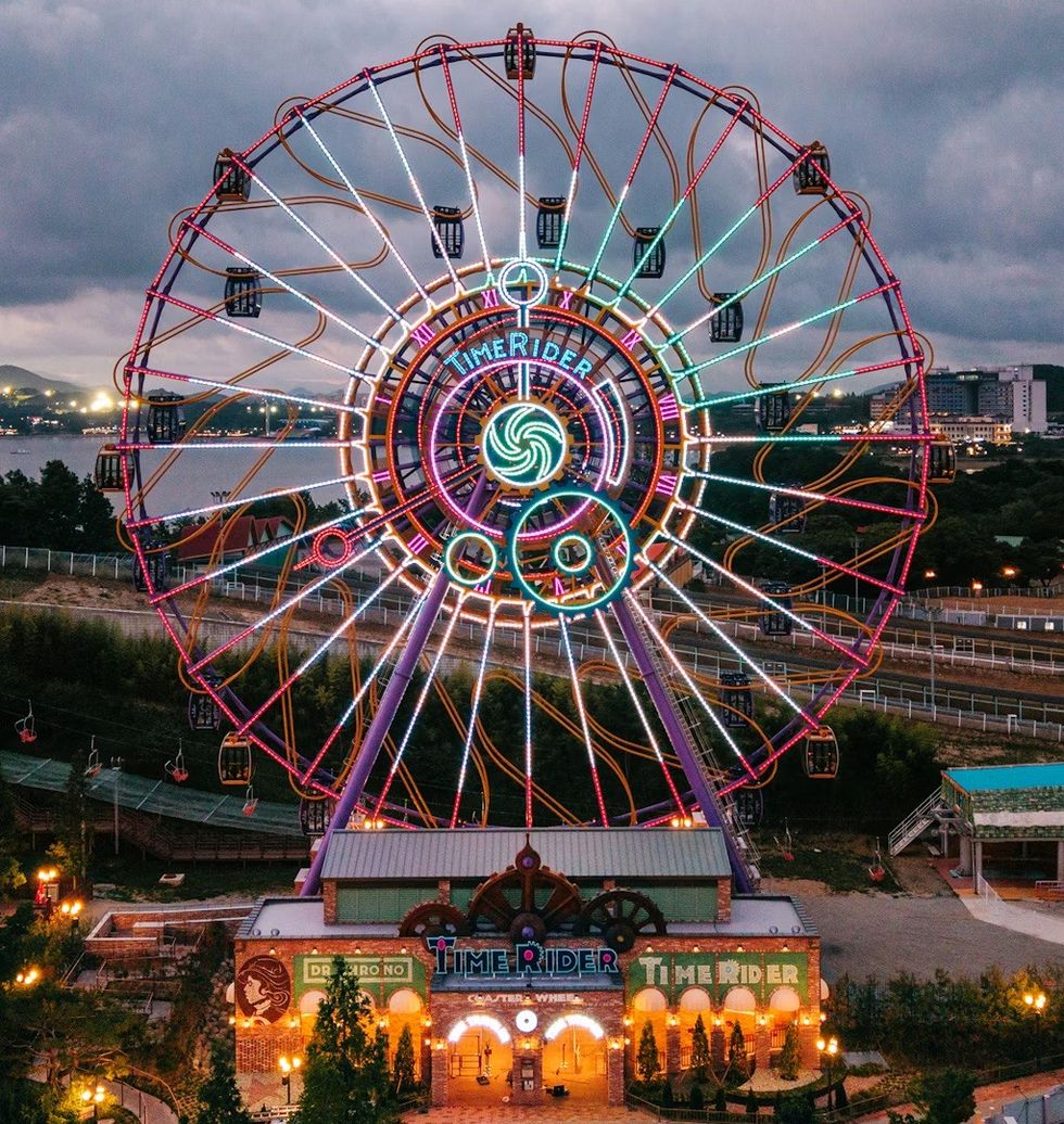 Time Rider Coaster Wheel at Gyeongju World | blooloop