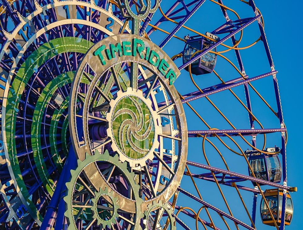 Time Rider Coaster Wheel at Gyeongju World | blooloop