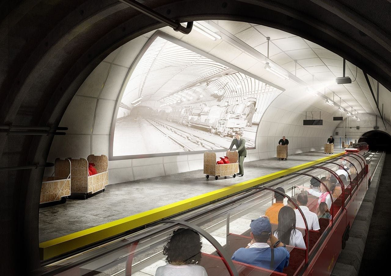 Severn Lamb On Board for The British Postal Museum's New Ride