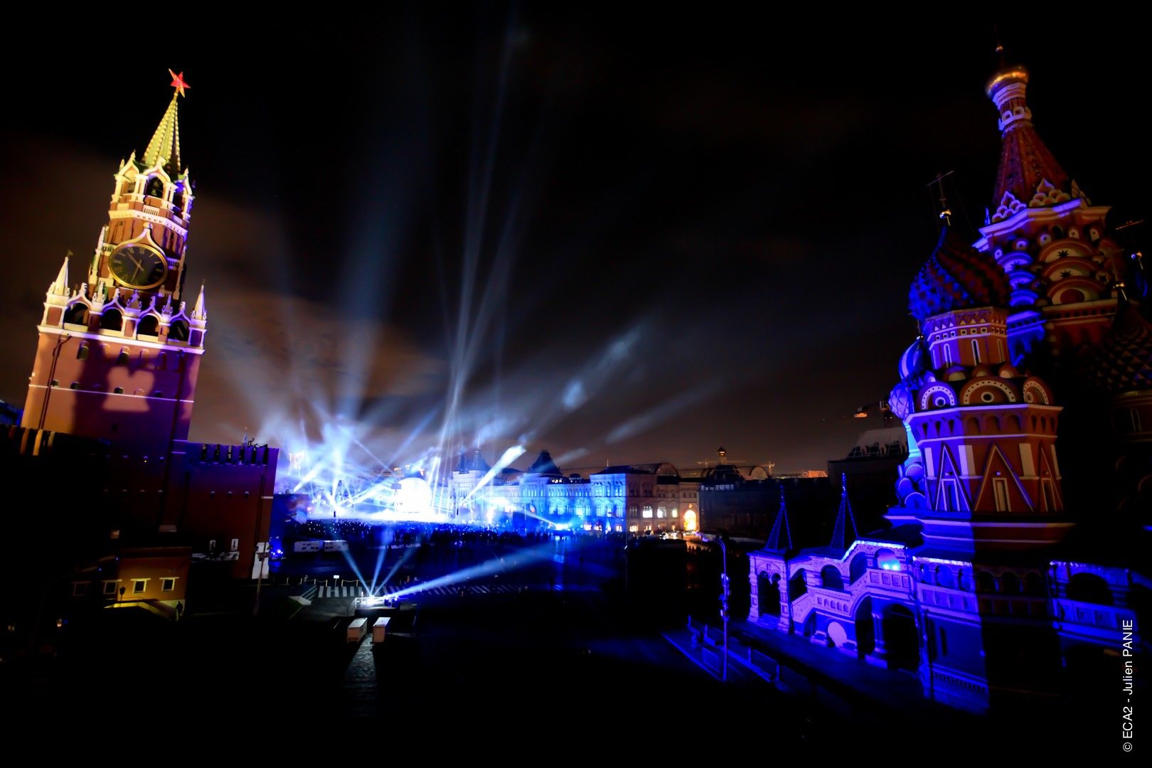 "Circle of Light Festival", Red Square, Moscow, Russia, 2012 Blooloop