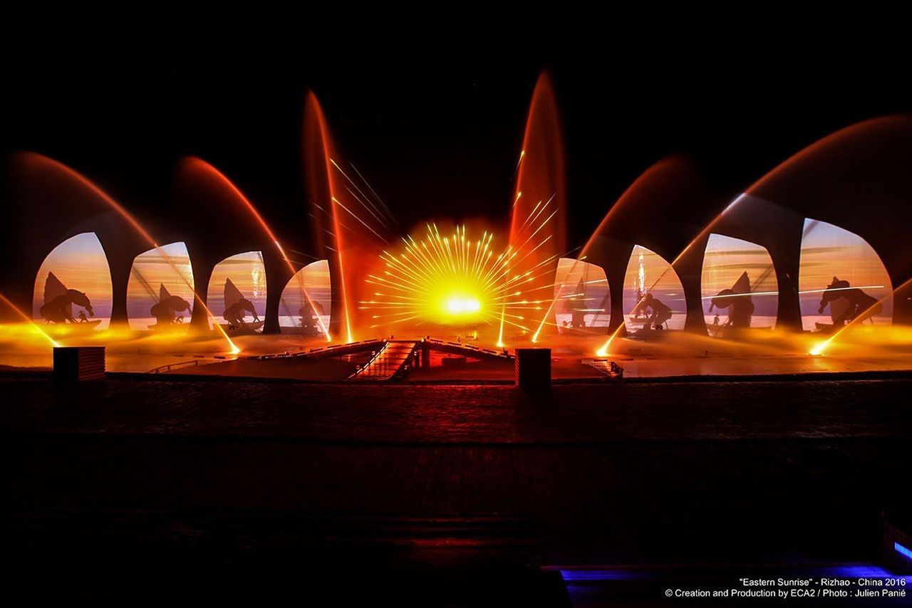 ECA2’s Eastern Sunrise Multimedia Spectacular Opens in Rizhao, China ...