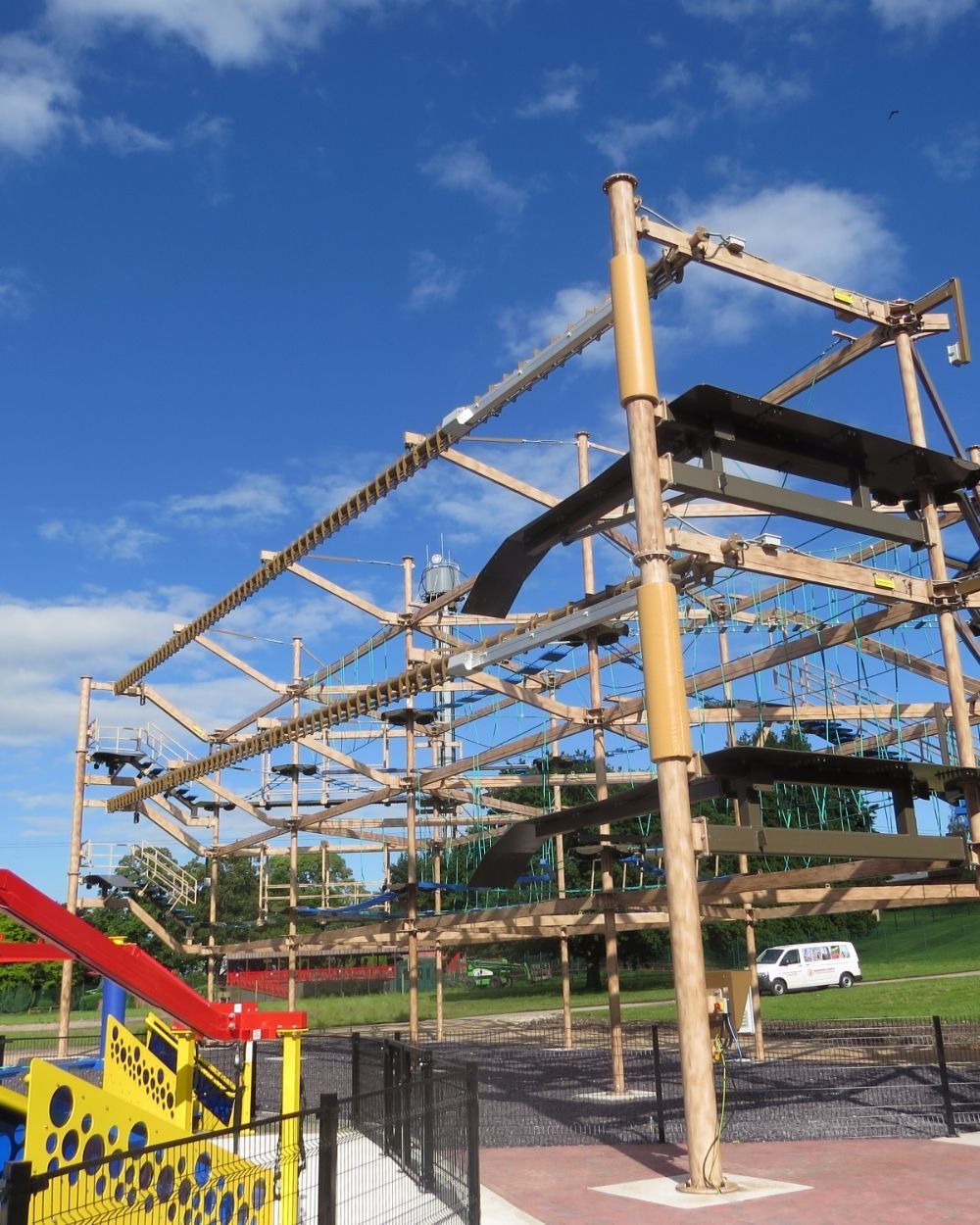 Sky Trail High Ropes Course Blooloop