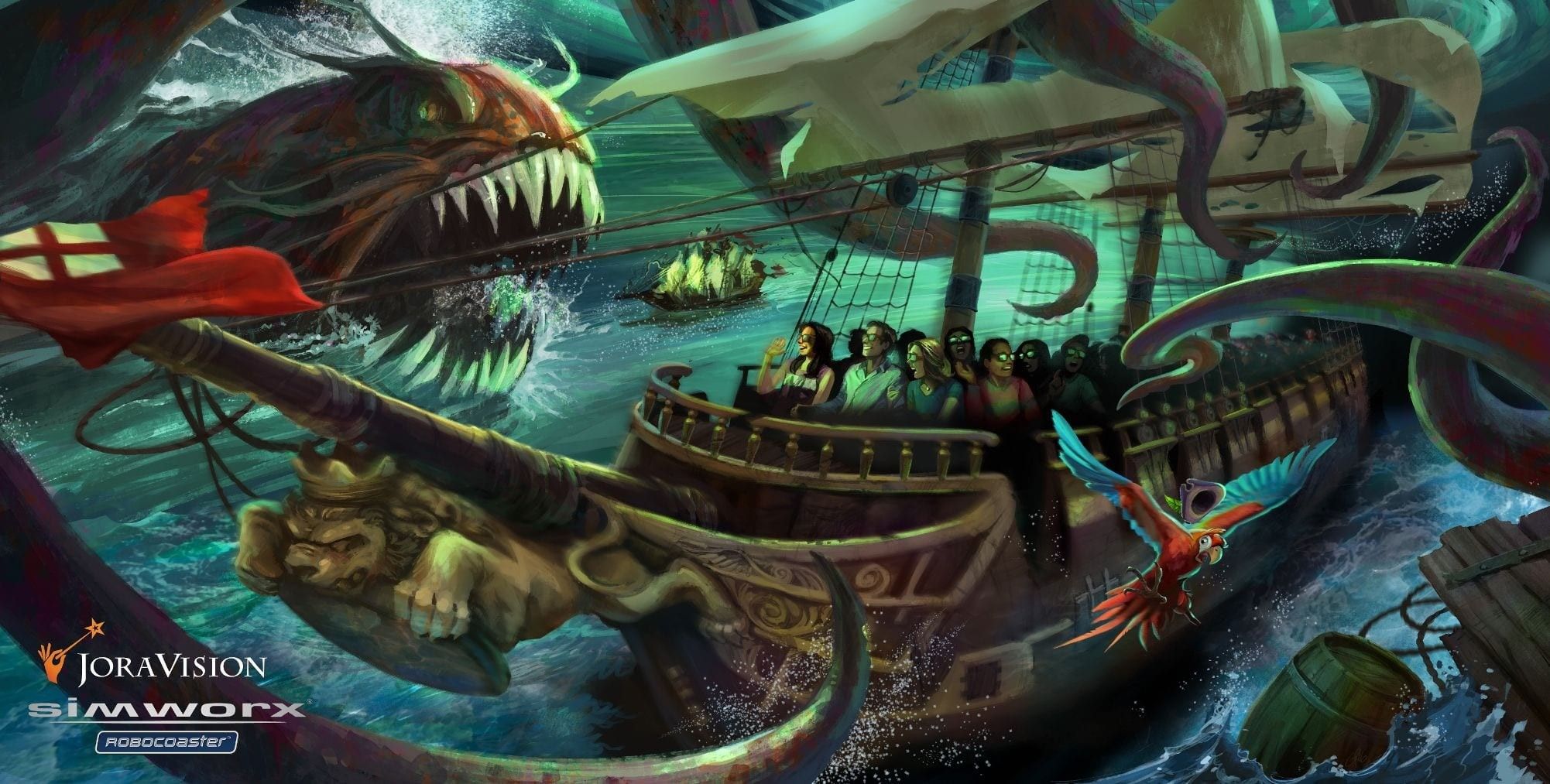 Simworx and JoraVision: Next Gen Immersive Tunnel Dark Ride - blooloop