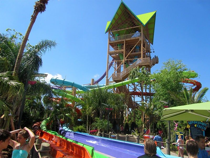 ProSlide Drop Launch Thrill Waterslides at Ihu's Breakaway Falls ...