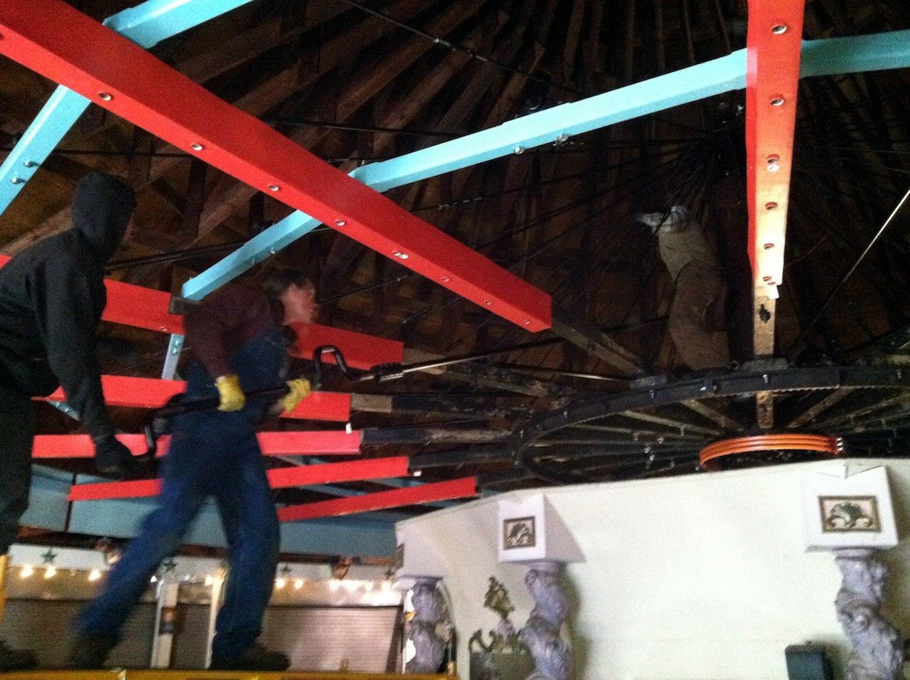 Winter Makeover for Forest Park Carousel Blooloop