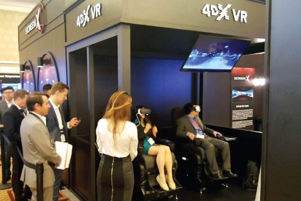 Simuline Launches 4D Motion Seat VR Experience at CinemaCon 4DX VR