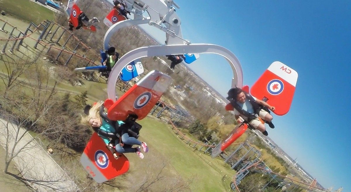 Gerstlauer's Interactive Skyhawk Ride Opens at Canada's Wonderland Blooloop