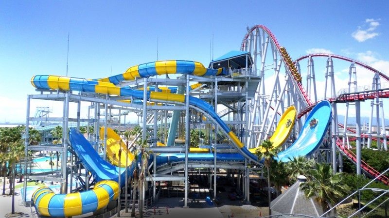 WhiteWater Fuses Family Boomerango and Manta Waterslides at Nagashima ...