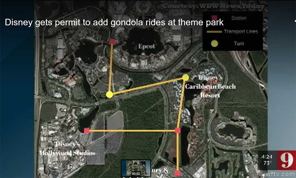 Disney Gondola Cable Car Plan is Up and Away | blooloop