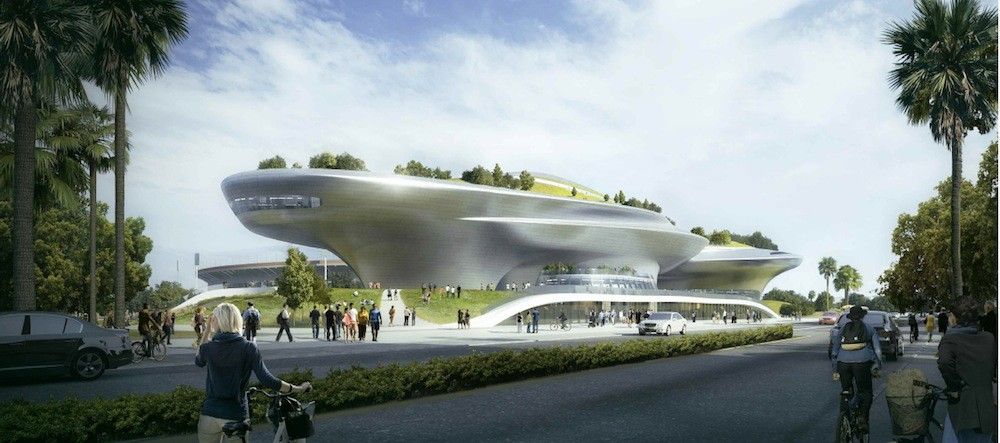 Designs unveiled for Lucas Museum of Narrative Art in Los Angeles ...