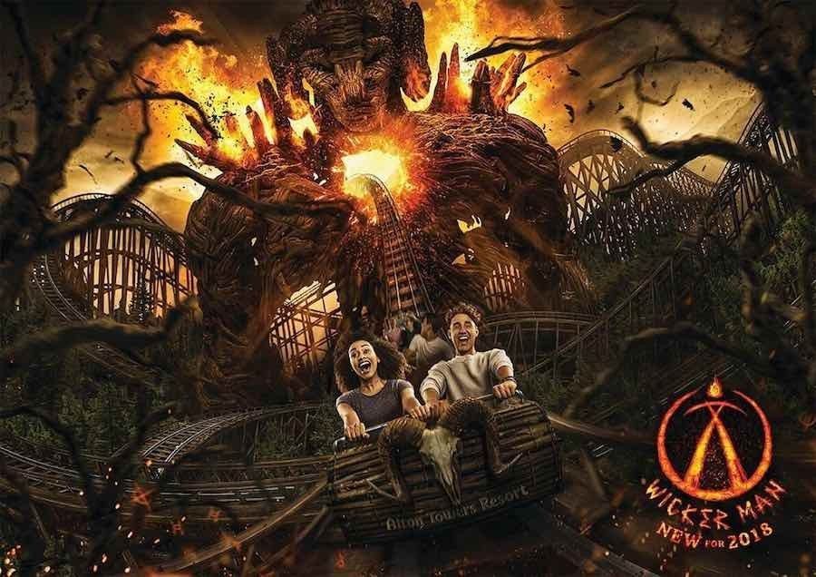 Alton Towers unveils Wicker Man roller coaster | blooloop