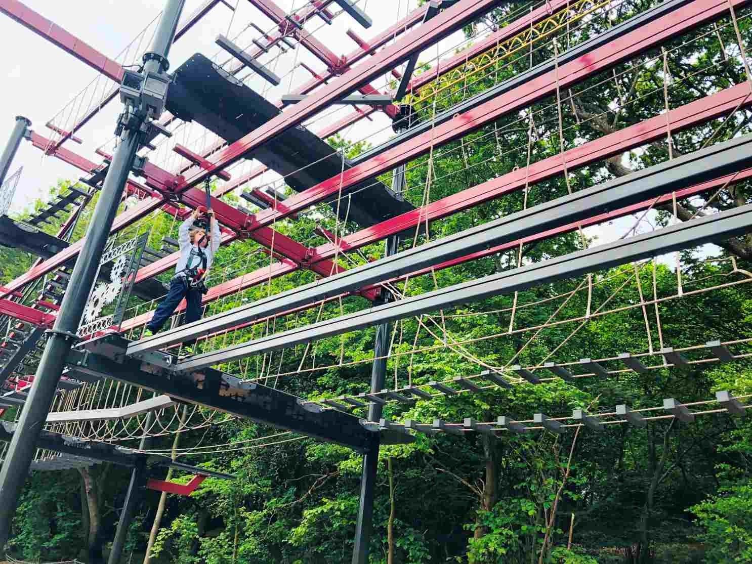Roarr! Dinosaur Adventure, new high ropes course, Innovative Leisure