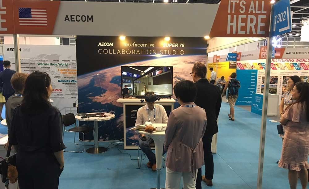 AECOM signs MOU with Mushroom VR to transform theme park design