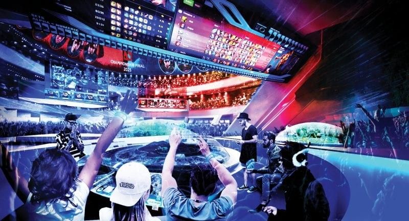 eSports, Andy Miah, Populous | future of the video game arena | blooloop