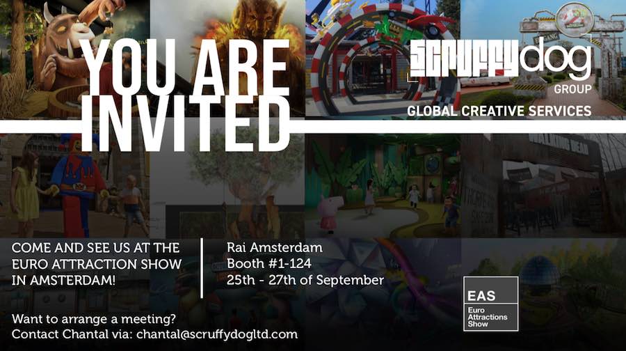 Theming specialists Scruffy Dog at Euro Attractions Show 2018 | blooloop Theming specialists Scruffy Dog at Euro Attractions Show 2018 | blooloop