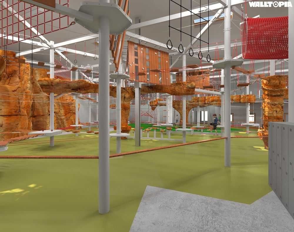 Walltopia designs largest indoor ropes course in USA | blooloop