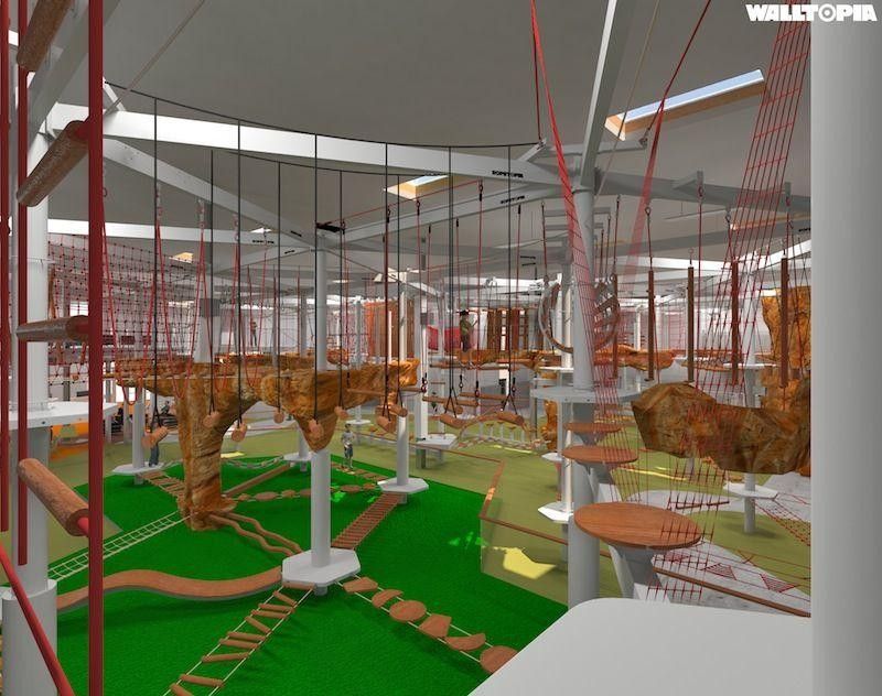 Walltopia designs largest indoor ropes course in USA | blooloop