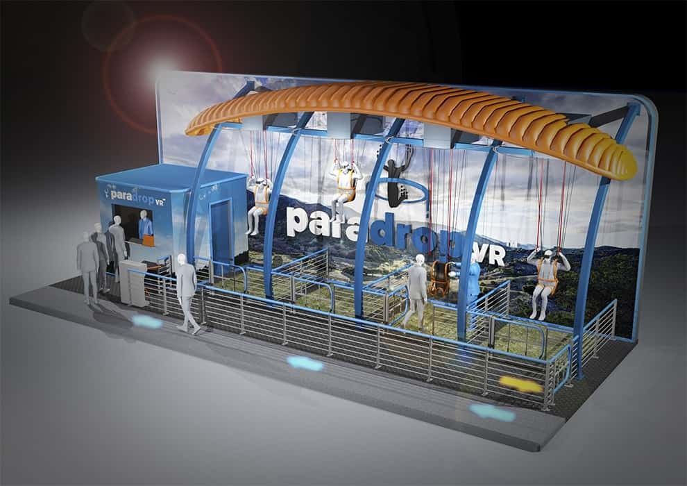 Paradrop VR Blooloop