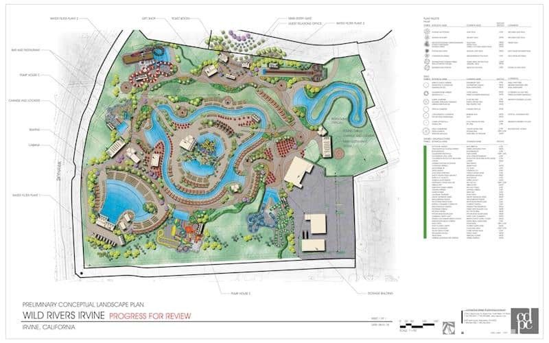 Wild Rivers unveils new site plan and 2020 opening date | blooloop