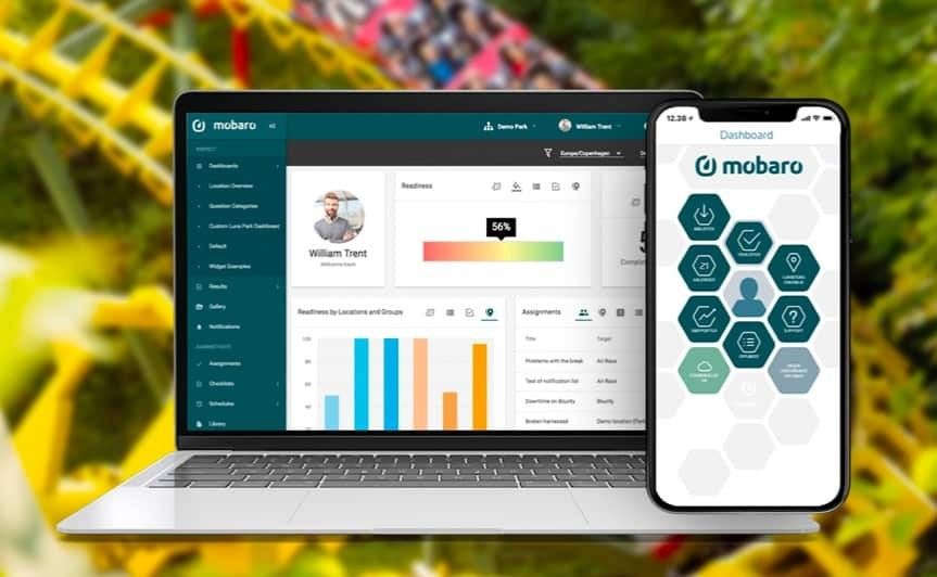Mobaro & Looping Group digitise park safety and maintenance | Blooloop
