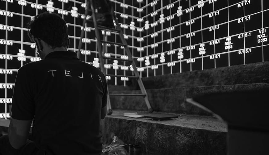 Tejix puts on a red hot show at Vulcania, volcano theme park, France ...