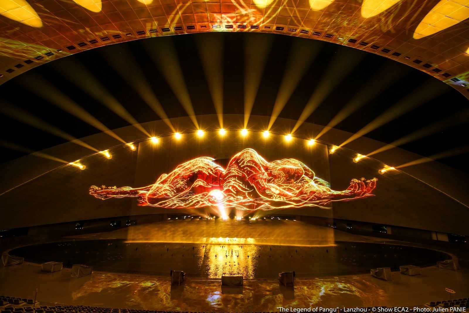 The Legend of Pan Gu | ECA2 Multimedia Spectacular, Lanzhou | blooloop