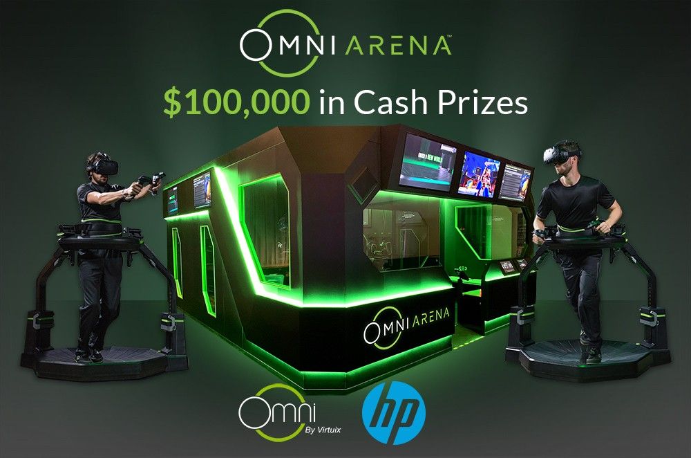 Virtuix announces $100,000 prize pool for VR esports contest | blooloop