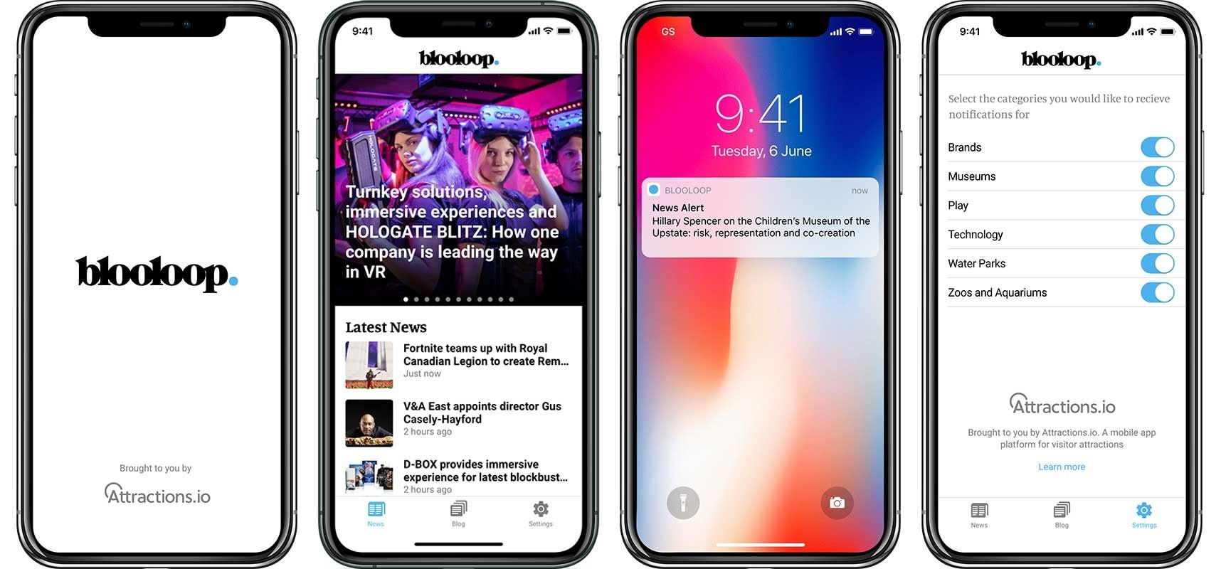 Blooloop News app | Attractions.io launches industry news app | blooloop