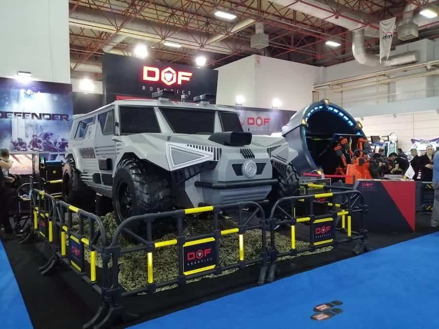 DOF Robotics wins Attraction Star Award for new VR game | blooloop