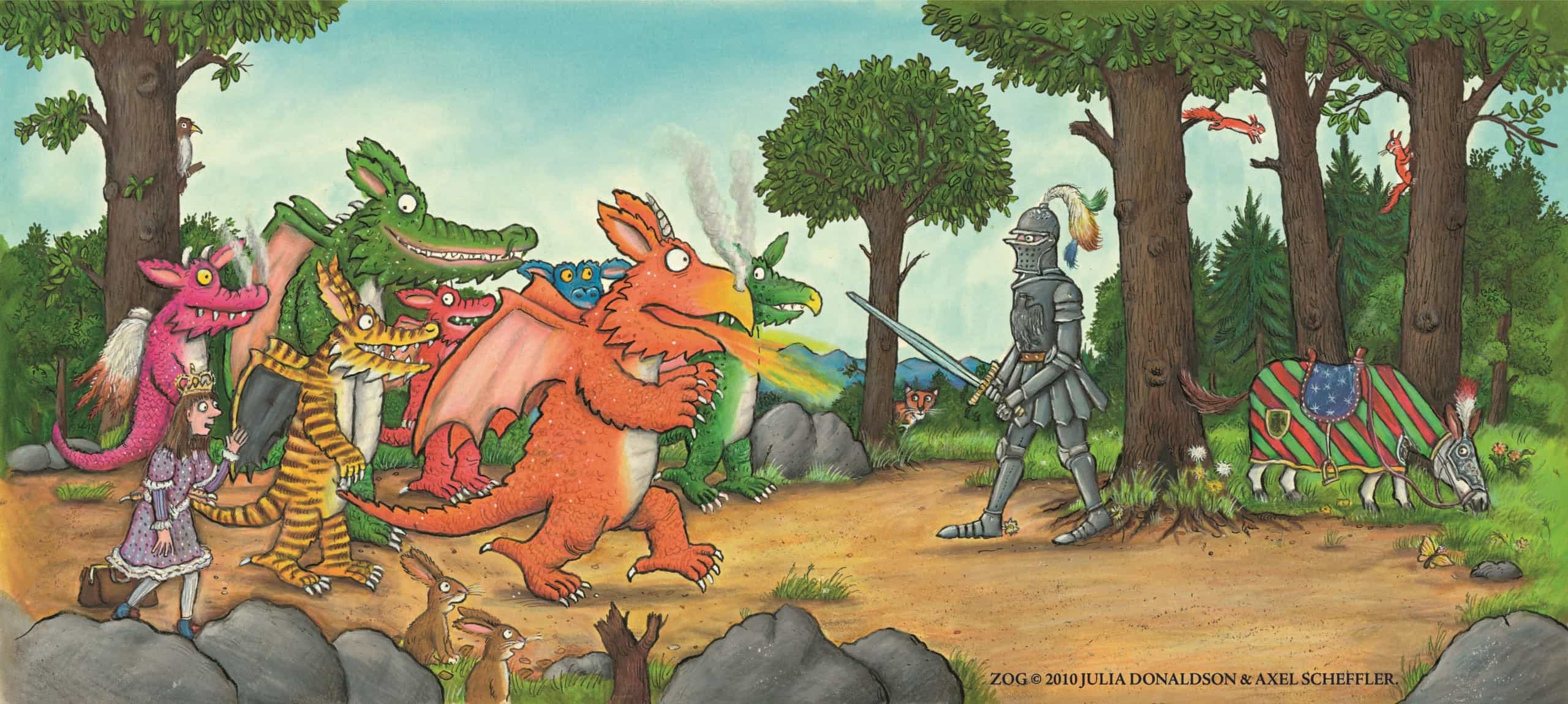 Zog Gets 3d Interactive Trail At Warwick Castle Blooloop