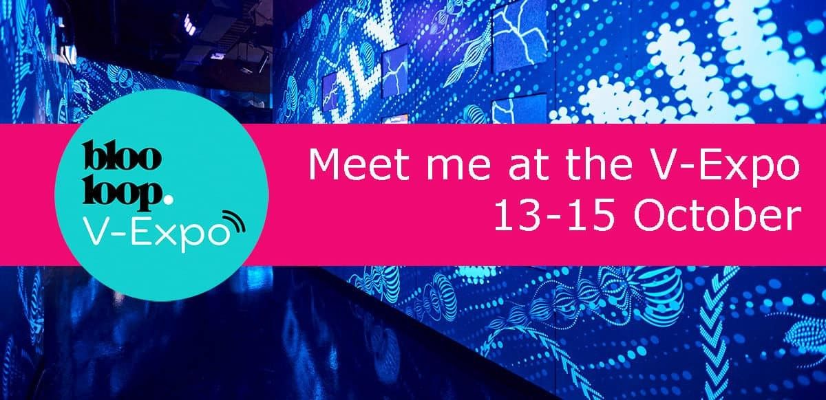 Want your company to be seen? Meet us at blooloop V-Expo | blooloop