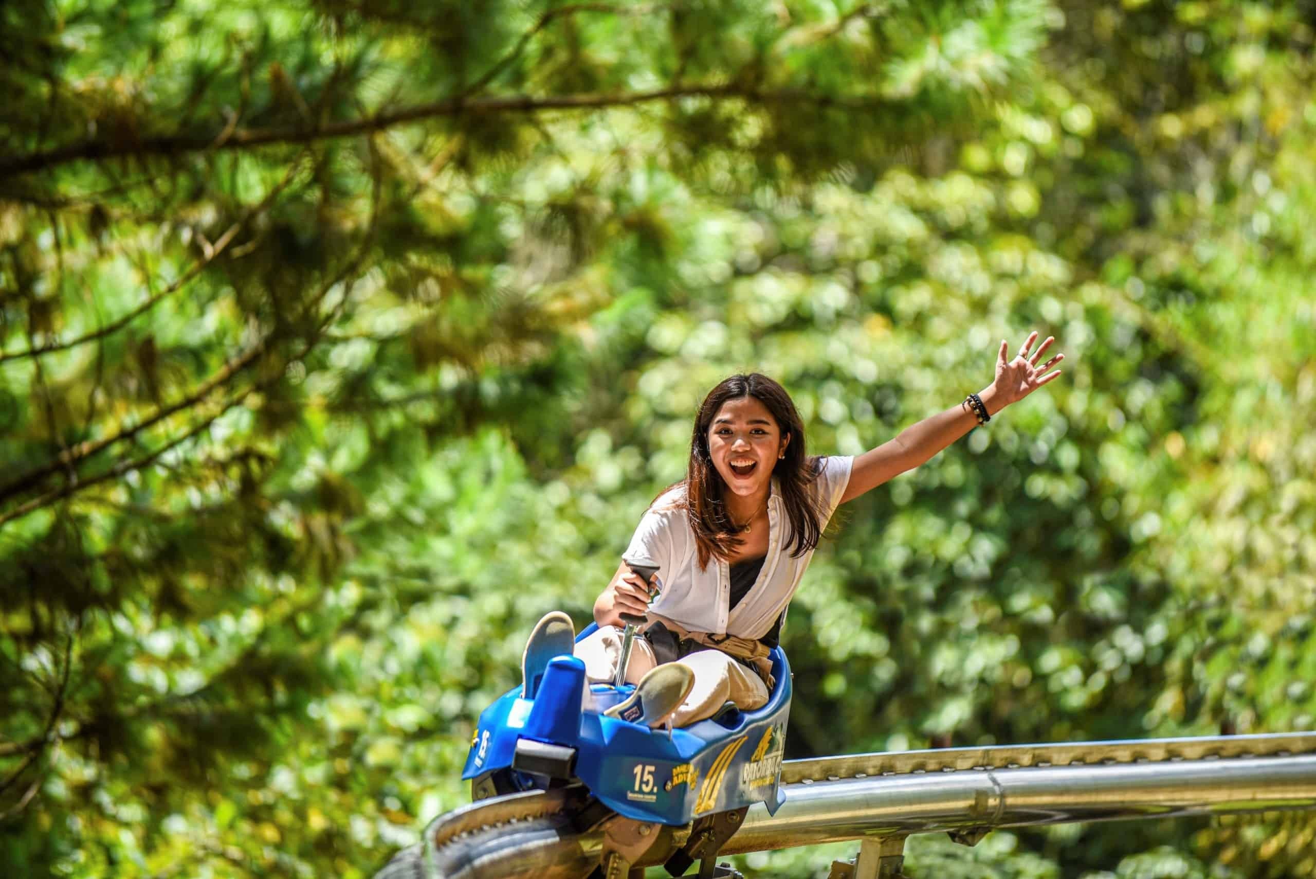 Razorback - the first Mountain Coaster in the Philippines Blooloop