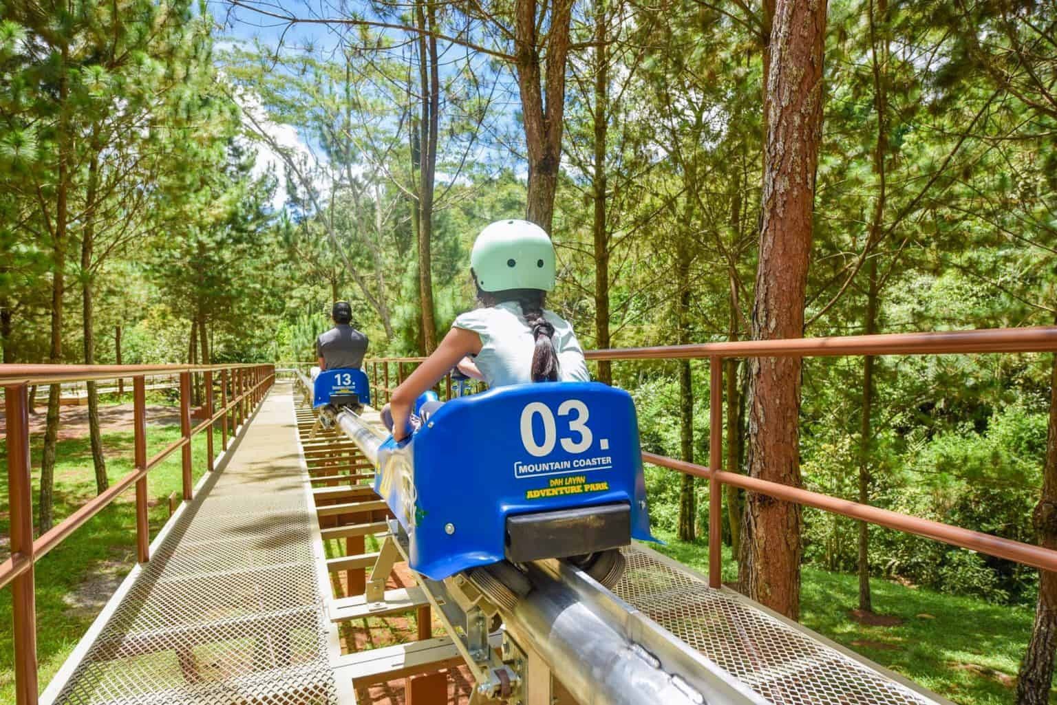 Razorback - the first Mountain Coaster in the Philippines Blooloop