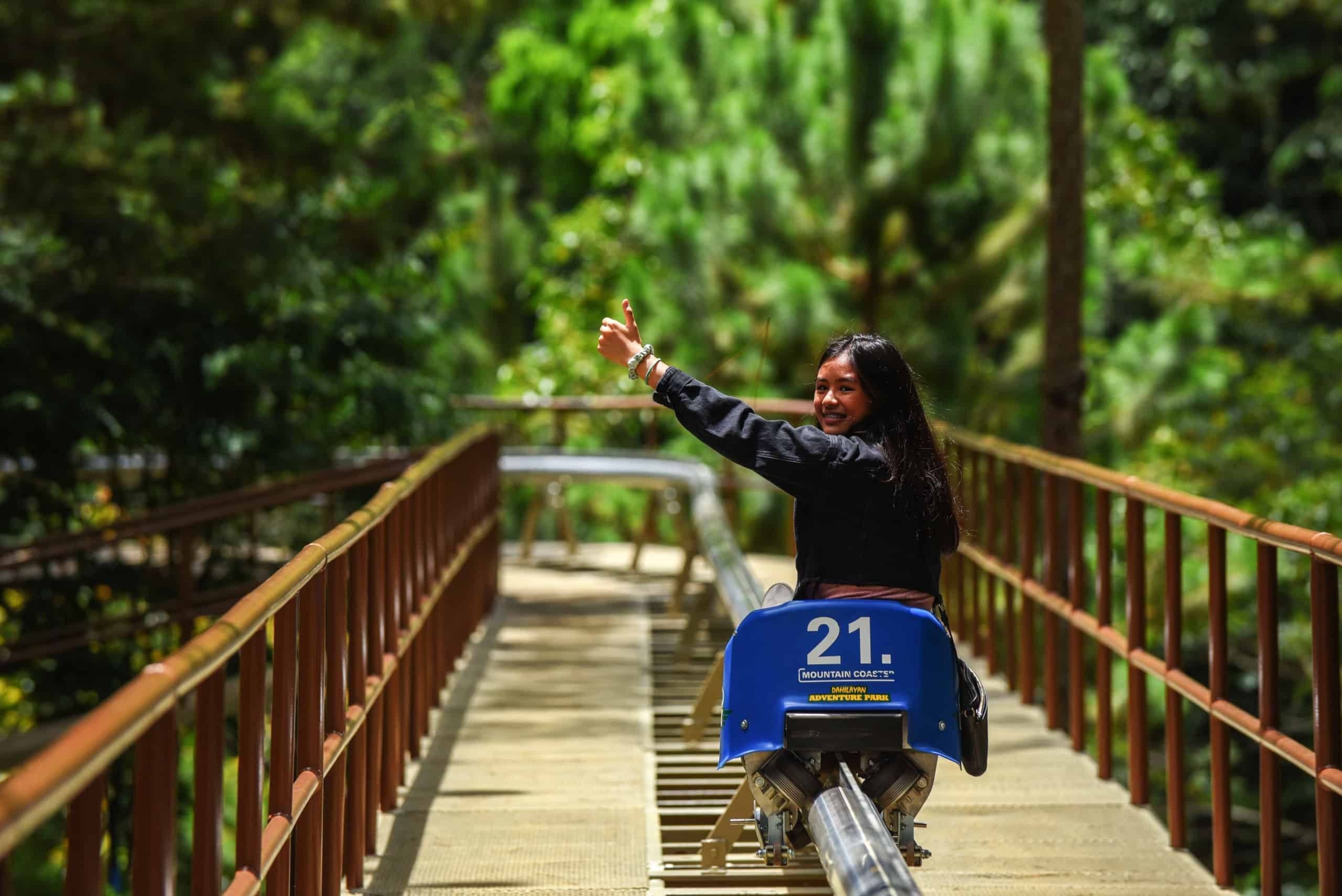 Razorback - the first Mountain Coaster in the Philippines Blooloop