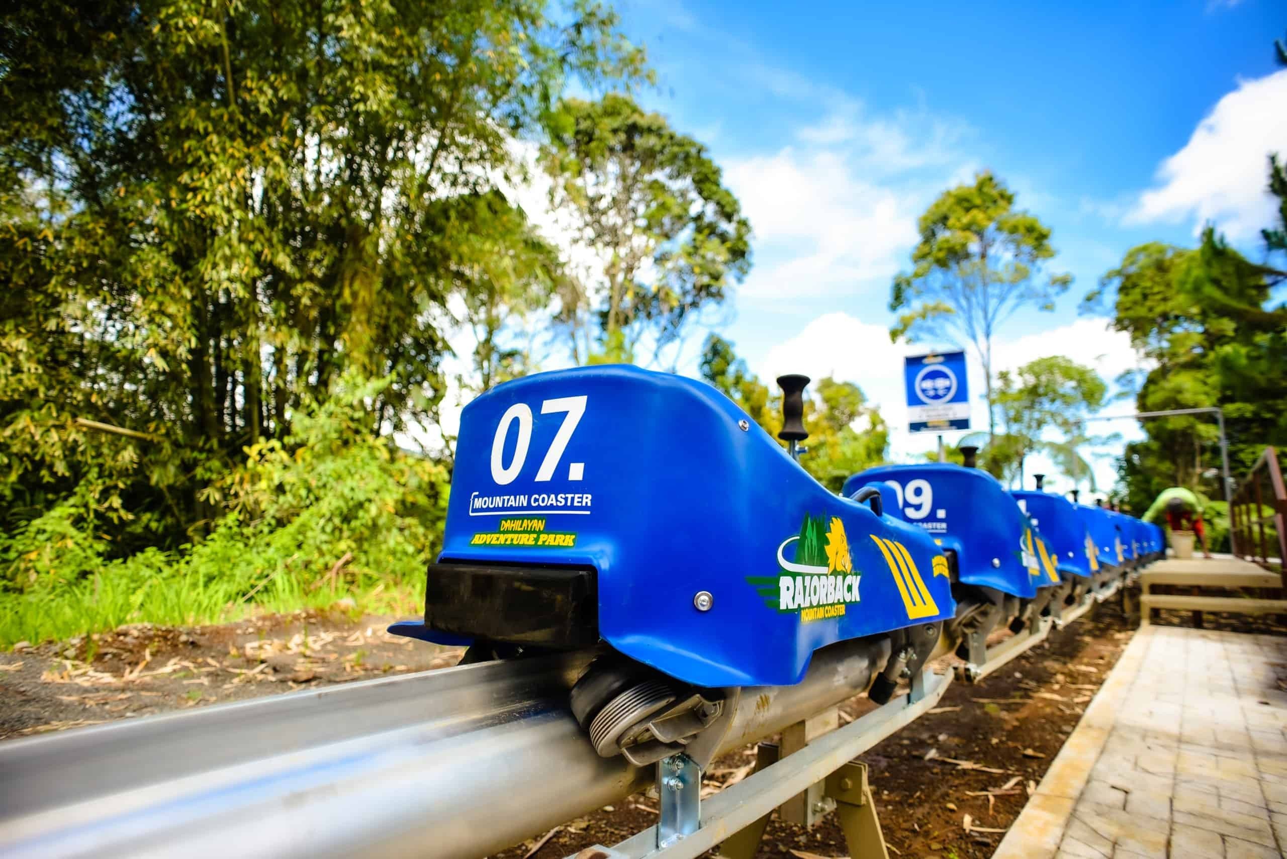 Razorback - the first Mountain Coaster in the Philippines Blooloop