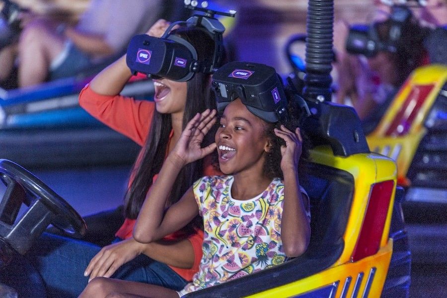 SPREE Interactive | new VR bumper car attraction Cyber Blaster | blooloop