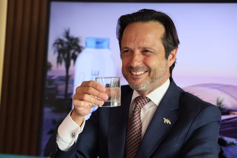 Red Sea Project partners with sustainable water brand, Source | blooloop