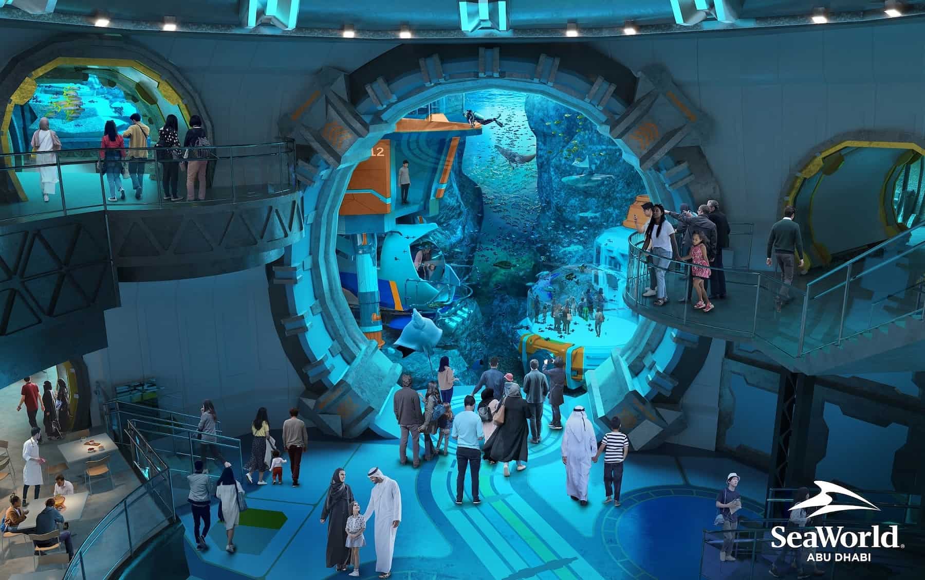 SeaWorld Abu Dhabi to feature world's largest aquarium | blooloop SeaWorld Abu Dhabi to feature world's largest aquarium | blooloop