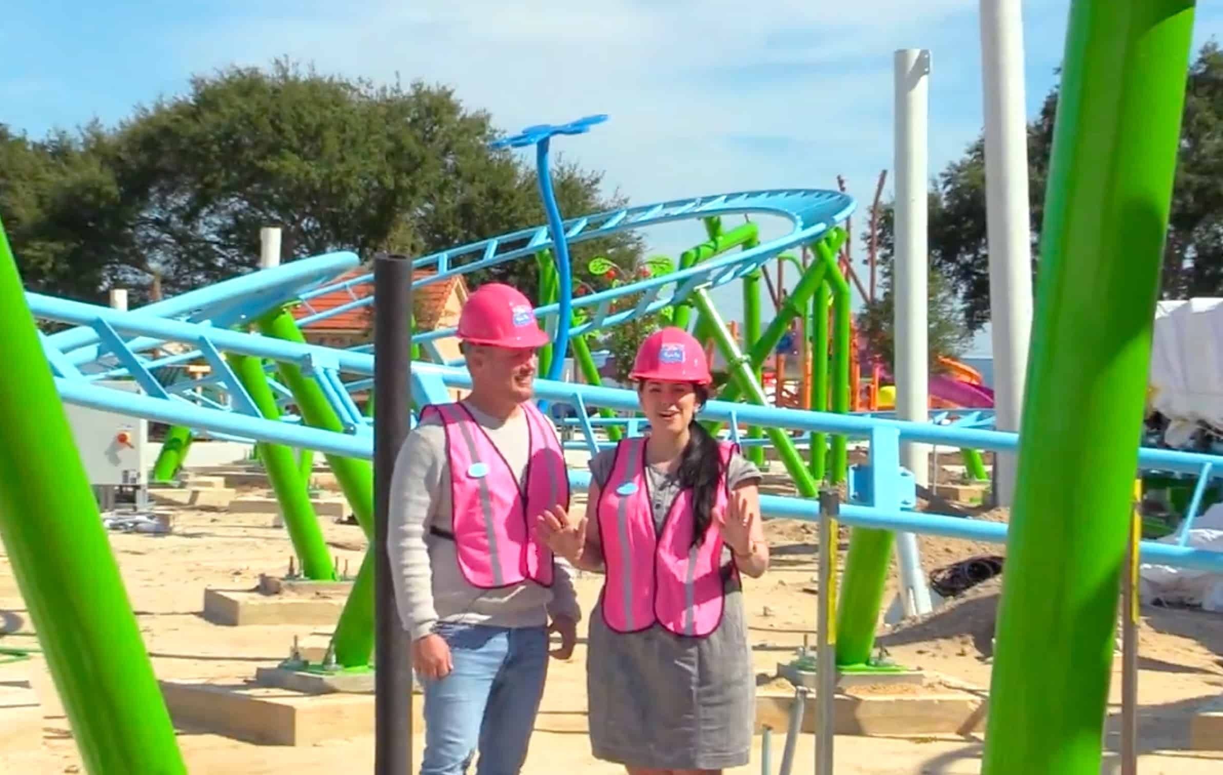Peppa Pig Theme Park previews Daddy Pig's Roller Coaster | blooloop