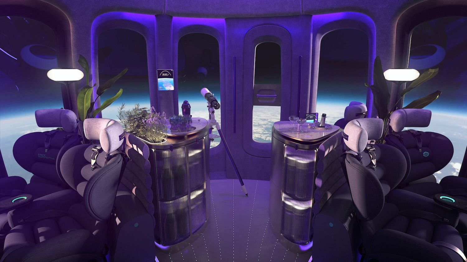 Space Perspective unveils world's first 'space lounge' | blooloop