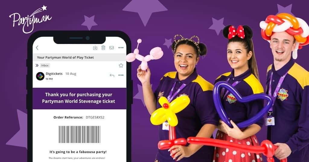 DigiTickets rolls out solution to all Partyman Group sites | blooloop