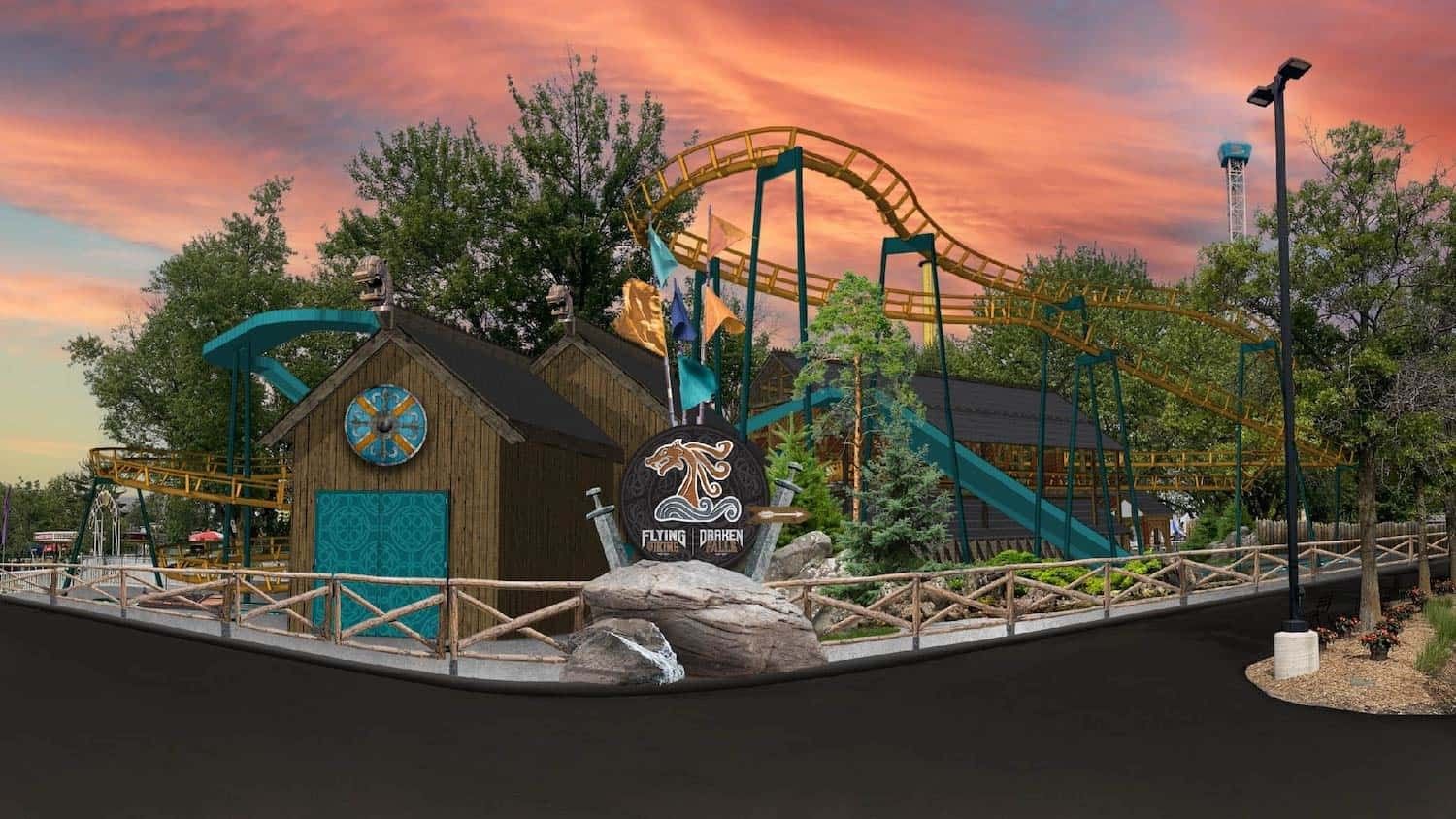 Adventureland opening new Viking-themed coaster and log ride | blooloop