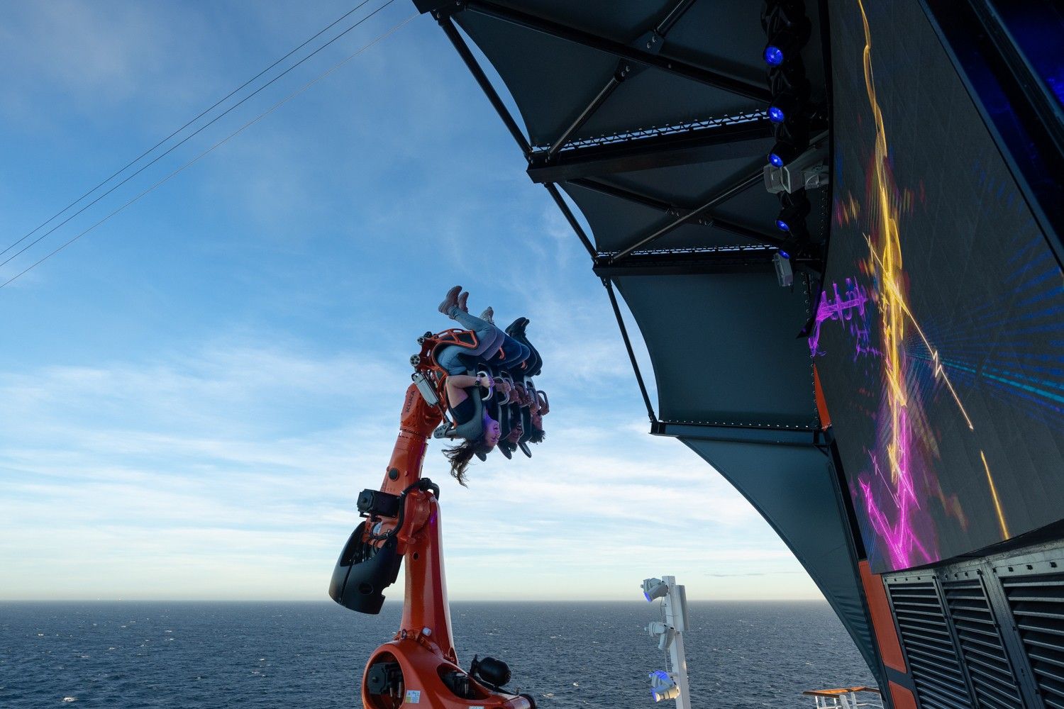 MSC Cruises debuts Robotron robotic thrill ride | blooloop