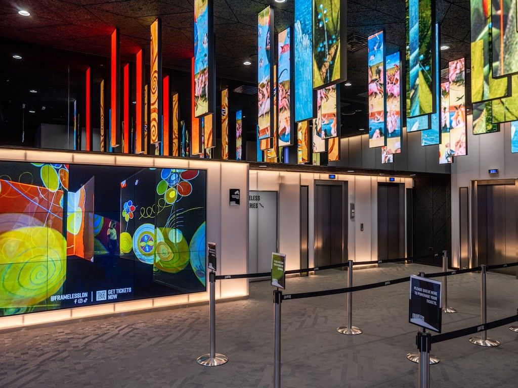 Frameless | London's immersive art experience | blooloop