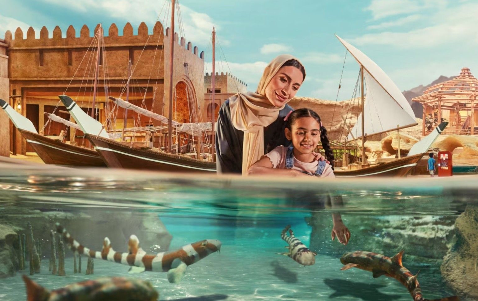 SeaWorld Abu Dhabi unveils four immersive realms | blooloop