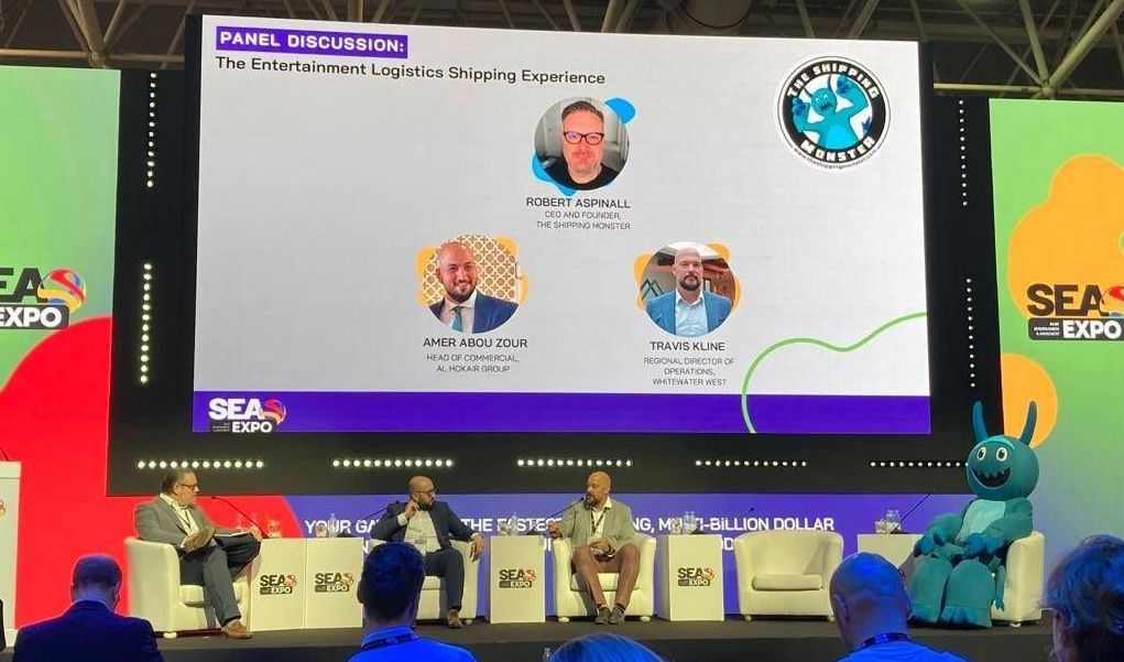 The Shipping Monster panel at SEA Expo 2023 | blooloop