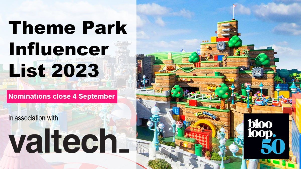Blooloop 50 Theme Park Influencer List 2023 Nominations Open | blooloop