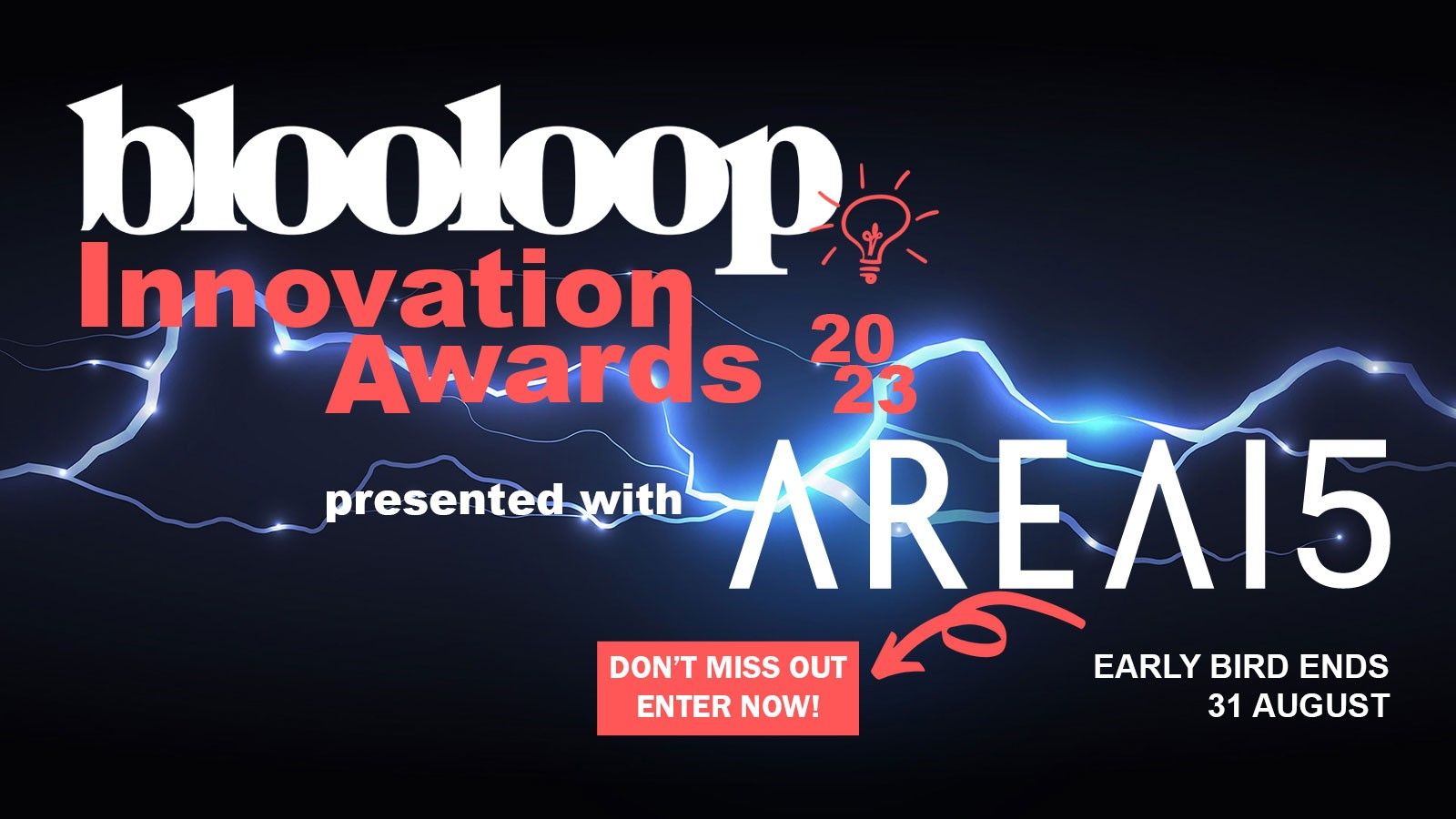blooloop Innovation Awards 2023 with AREA15 are open | blooloop