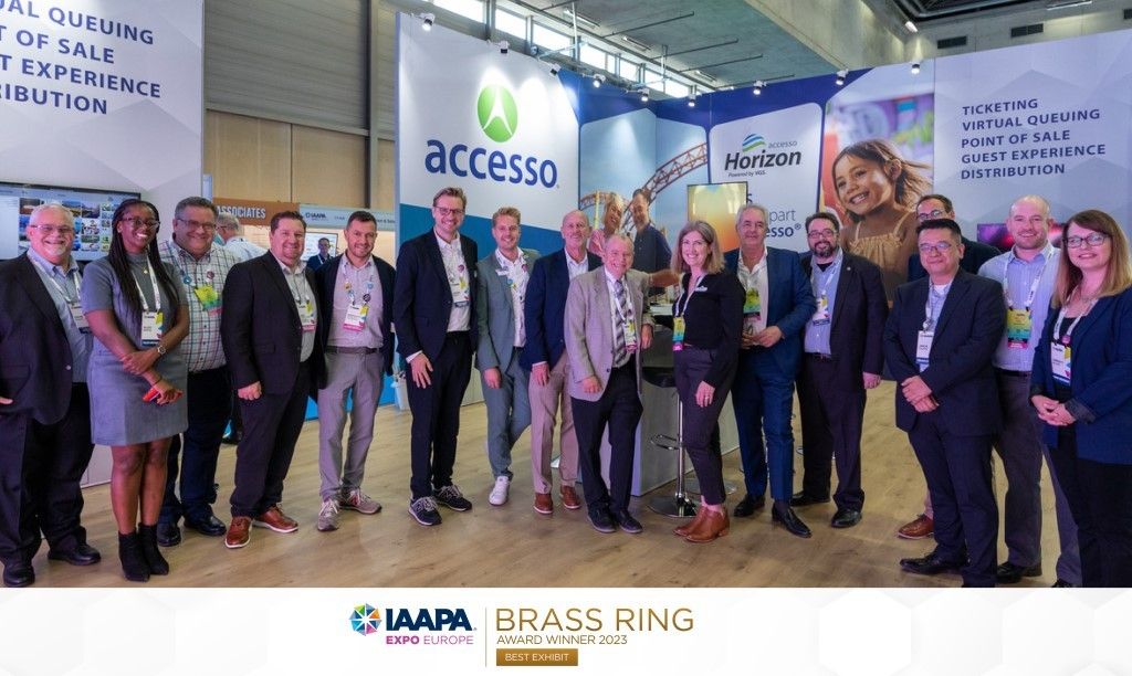 accesso | wins Best Exhibit at IAAPA Expo Europe 2023 | blooloop